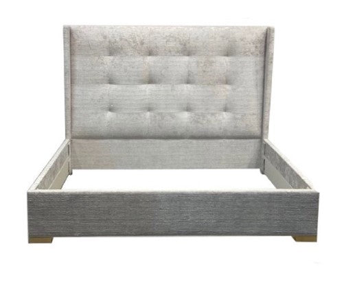 Chandler Grid King Bed – Egg & Dart PDQ