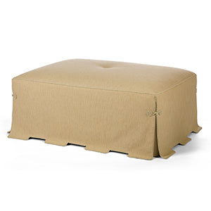 Greek Key Ottoman – Egg & Dart PDQ