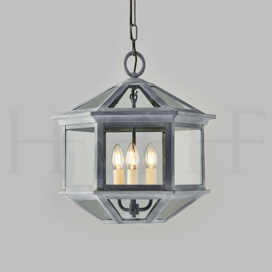 Alex Hanging Lantern Large with 6 Way Fitting – Egg & Dart PDQ